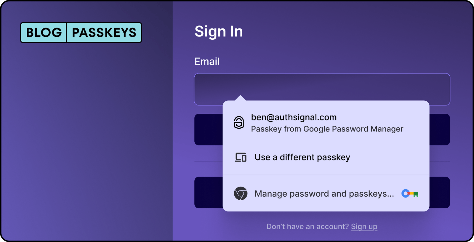 How to Add Passkeys to Duende IdentityServer with Authsignal